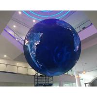 China Indoor LED Sphere Display 4m Diameter P2.5 Full Color Digital Dome Screen for Venues for sale