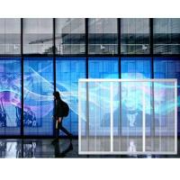 China TEWEI P2.6-5.6mm Transparent LED Display Screen 1000x500mm Aluminum Cabinet for Stage Video Wall for sale