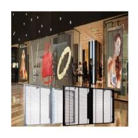 China Lightweight Transparent LED Screen P8.93 High Definition 90% Transparency 1000x500mm Cabinet for sale