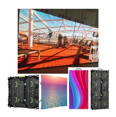 China Rental LED Screen P2.6 P2.9 P3.9 P4.8 HD Waterproof Outdoor Stage Video Wall Display 500x500mm for sale