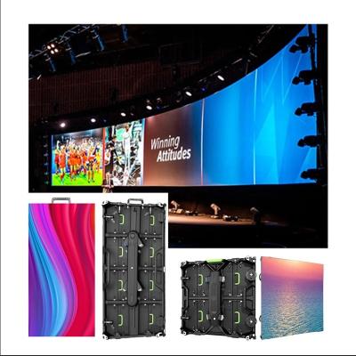 China P2.6 Indoor LED Screen for Rentals 500x500mm Die Cast Aluminum Cabinet 800cd Brightness for sale