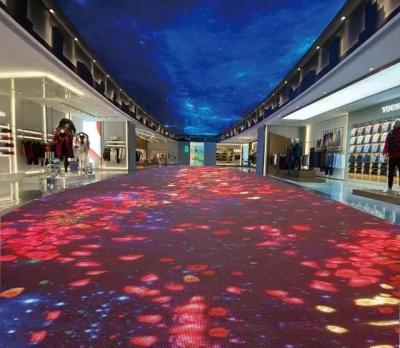 China SMD 1921 Interactive LED Dance Floor Portable 500x500mm Panels for Wedding Club Hotel for sale