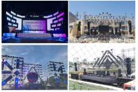 China Rental LED Display P1.9 Full Color Video Wall 500x500mm Die Cast Aluminum Screen for sale