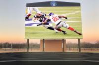 China Outdoor LED Video Wall Panel P10mm 1000x1000mm Cabinet 6000-10000cd Brightness for sale
