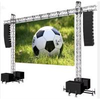 China SMD Rental LED Screen 500x500mm Die Cast Aluminum Cabinet Novastar Control P1.9 to P4.8 for sale