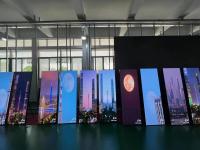 China P2 LED Digital Poster Portable Ultra Slim Indoor Display 1920x640mm 160000 Dots for sale
