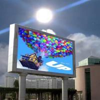 China Aluminum LED Billboard P10 96x96 Resolution 6000-6500 cd/m² Brightness CE RoHS for sale