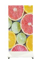 China Double Sided Transparent LED Poster Screen 1000x2000mm P3.9 WiFi USB Control for sale