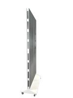China Double Sided Transparent LED Poster Screen P3.9 3000 Nits Outdoor Indoor Full Color Movable Display for sale