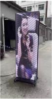 China Indoor P2.5mm LED Poster Screen 640x1920mm 400W Max Power Consumption Freestanding Display for sale