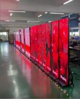 China Indoor P2.5mm LED Poster Screen 640x1920mm 400W Max Power Consumption Freestanding Display for sale