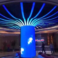 China Original Type Flexible Soft Screen Vertical Indoor LED Display Screens for Wedding for sale