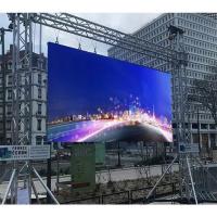 China Rental LED Screen P2.6 P2.97 Outdoor Die Cast Aluminum Cabinet 500x500mm 3840Hz for sale