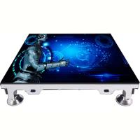 China RGB LED Dance Floor Panels 50x50cm Starlit Twinkling Tiles for Wedding DJ Bar Party for sale