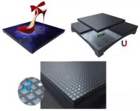 China RGB LED Dance Floor Panels 50x50cm Starlit Twinkling Tiles for Wedding DJ Bar Party for sale