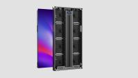 China Outdoor LED Display Screen Front Rear Service 500x1000mm Cabinet 7000nits Brightness for sale