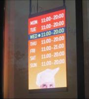 China Ultra-Thin LED Poster Display Lightbox Billboard Hanging Advertising Sign 640x960mm Indoor for sale