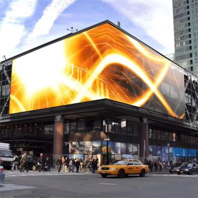 China Outdoor LED Display Screen Full Color P6 P8 P10 Billboard 5500cd Brightness IP65 Waterproof for sale