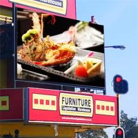 China Outdoor LED Display Screen Full Color P6 P8 P10 Billboard 5500cd Brightness IP65 Waterproof for sale