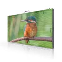 China Transparent LED Screen SMD2121 1000x500mm Cabinet 10kg IP65 Outdoor Display 1920Hz Refresh for sale
