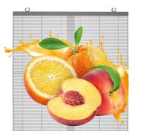 China Transparent LED Screen G3.91-7.82 Indoor Full Color Video Advertising Display 1000x500mm for sale