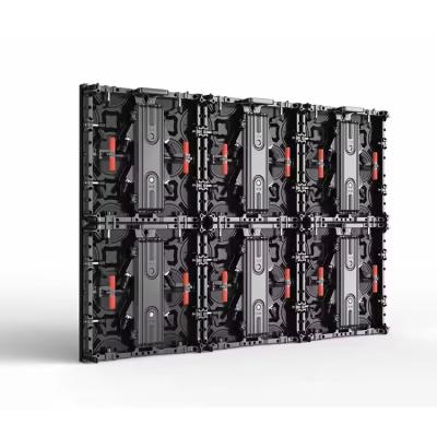 China Outdoor Rental LED Screen Lightweight Die Cast Aluminum Cabinet 3840Hz Refresh Rate 500x500mm for sale