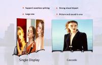 China Indoor LED Poster Display P2.5 640x1920mm WiFi Android 4G Remote Control for sale
