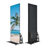 China Humidity LED Poster Display Aluminum Cabinet 640x1920mm 1/32S Driving Mode 1/16Scan 600cd for sale
