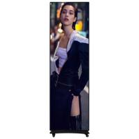 China Indoor P2.5 LED Poster Display 256x768 Resolution 600cd/m2 Brightness Wireless USB 4G Smart Control for sale