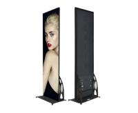 China Indoor P2.5 LED Poster Display 256x768 Resolution 600cd/m2 Brightness Wireless USB 4G Smart Control for sale