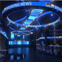 China Flexible LED Display 360 Degree Bendable 90g Ultra Thin Module for Curved Cylinder Shapes for sale