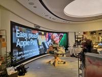 China Indoor LED Advertising Screen P2.6 High Resolution 147456dot LED Panel Display for Supermarkets for sale