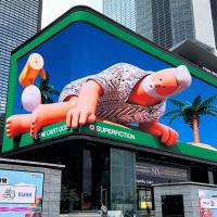 China Outdoor LED Display Board P4.7 Front Service Fixed Exterior Video Wall Billboard Signage 6000cd Brightness for sale