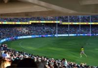 China P10 Full Color Football Stadium LED Perimeter Display Board 160 Degree Viewing Angle for sale