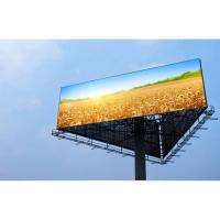 China Outdoor Fixed P10 Digital Video LED Display 1000x1000mm Aluminum Cabinet IP65 for sale