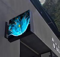 China 384x384mm Double Sided LED Sign Indoor Outdoor High Resolution Display 3mm Pixel Pitch for sale