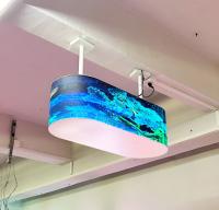 China LED Creative Digital Signage 2560mm Perimeter Indoor Display 3mm Pixel Pitch for sale