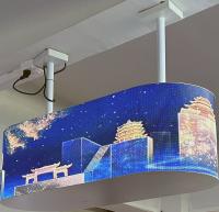 China LED Creative Digital Signage 2560mm Perimeter Indoor Display 3mm Pixel Pitch for sale