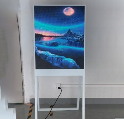 China Indoor LED Sign Board 640x800mm 3mm Pixel Pitch with WiFi and USB Control for sale