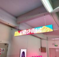 China Double-Sided LED Sign Board 2560x320mm IP65 Waterproof for High-Traffic Areas for sale