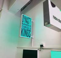 China Vertical Dual-Faced LED Sign Board 320x640mm 3mm Pixel Pitch High Brightness for Commercial Advertising for sale