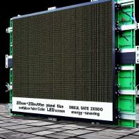 China P4 Outdoor Full Color LED Display Screen 250mmx250mm Panel 5500cd/m2 Brightness IP65 for sale