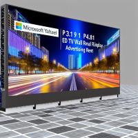 China P3.91 P4.81 Outdoor Rental LED Display Wall 500x500mm Cabinet 7.5kg High Brightness for sale