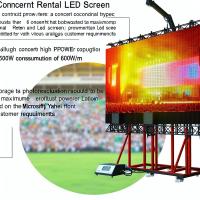 China TEWEI P4.81 Rental LED Screen 65536dot/m² Full Color Outdoor Display for sale