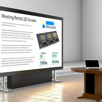 China TEWEI C2-2.9I Rental LED Screen 4.81mm Pixel Pitch 3840Hz Refresh 4500cd/m² Brightness for sale