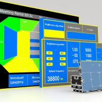 China TEWEI C2-2.9I Rental LED Screen 4.81mm Pixel Pitch 3840Hz Refresh 4500cd/m² Brightness for sale