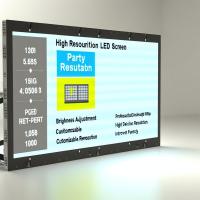 China High Resolution Party Rental LED Screen with Brightness Adjustment and Customizable Resolution for sale