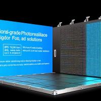 China TEWEI P3.91 Rental LED Display 5500cd Brightness 100000 Hours Lifespan Indoor Full Color Screen for sale