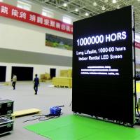 China TEWEI P4 Outdoor Rental LED Screen 3.91mm Pixel Pitch 100000 Hours Lifespan CE ROHS FCC for sale