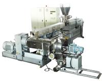 China JCD75-180 Twin-screw with Single-screw Double-stage Extruder for sale